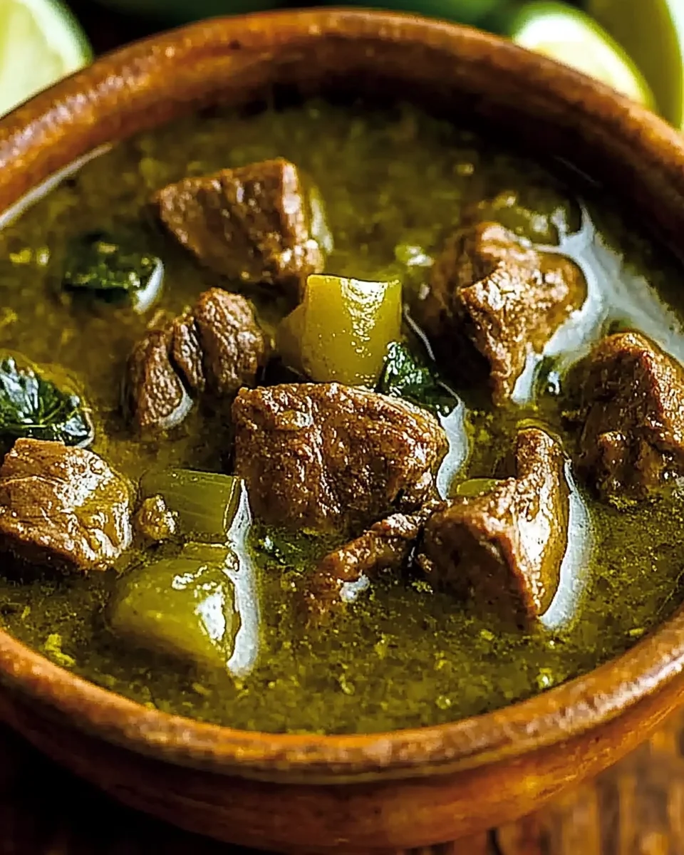 Caldillo de Chile Verde